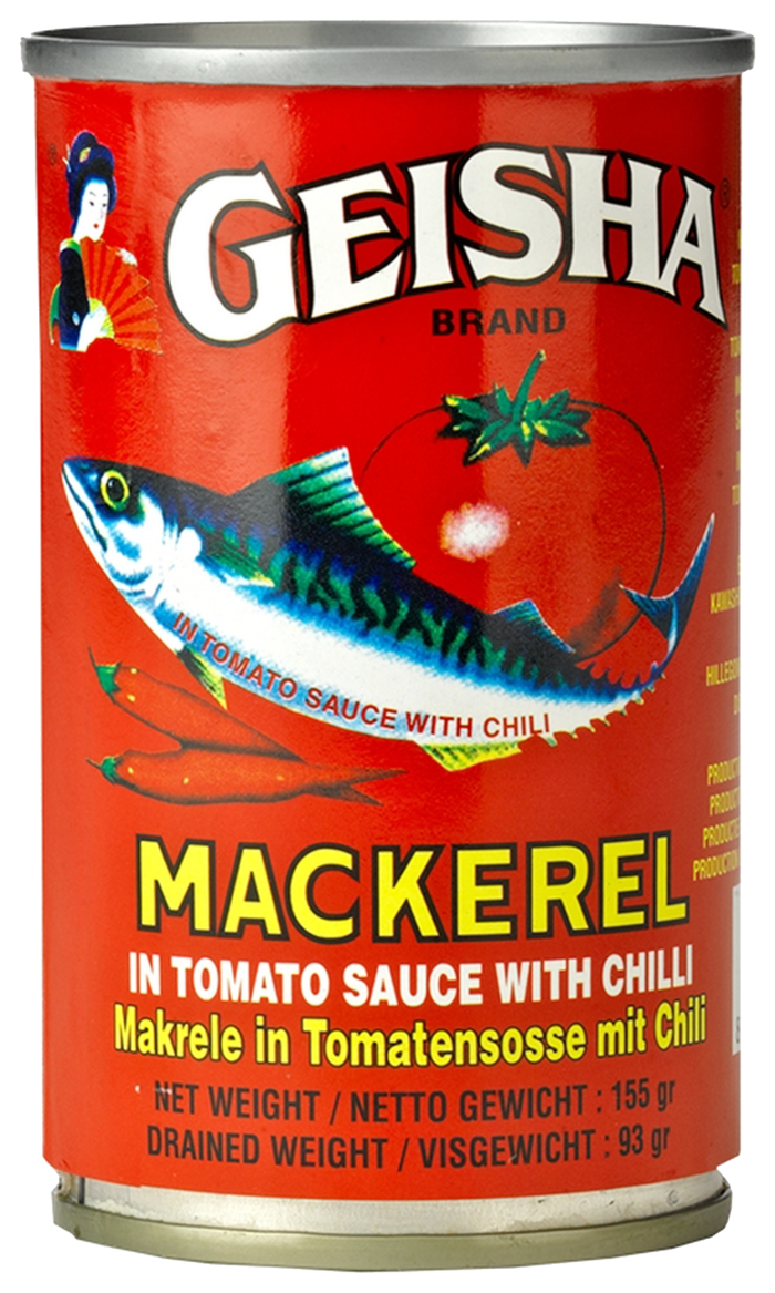 Geisha Mackerel In Tomato – Jumbo UK Ltd.