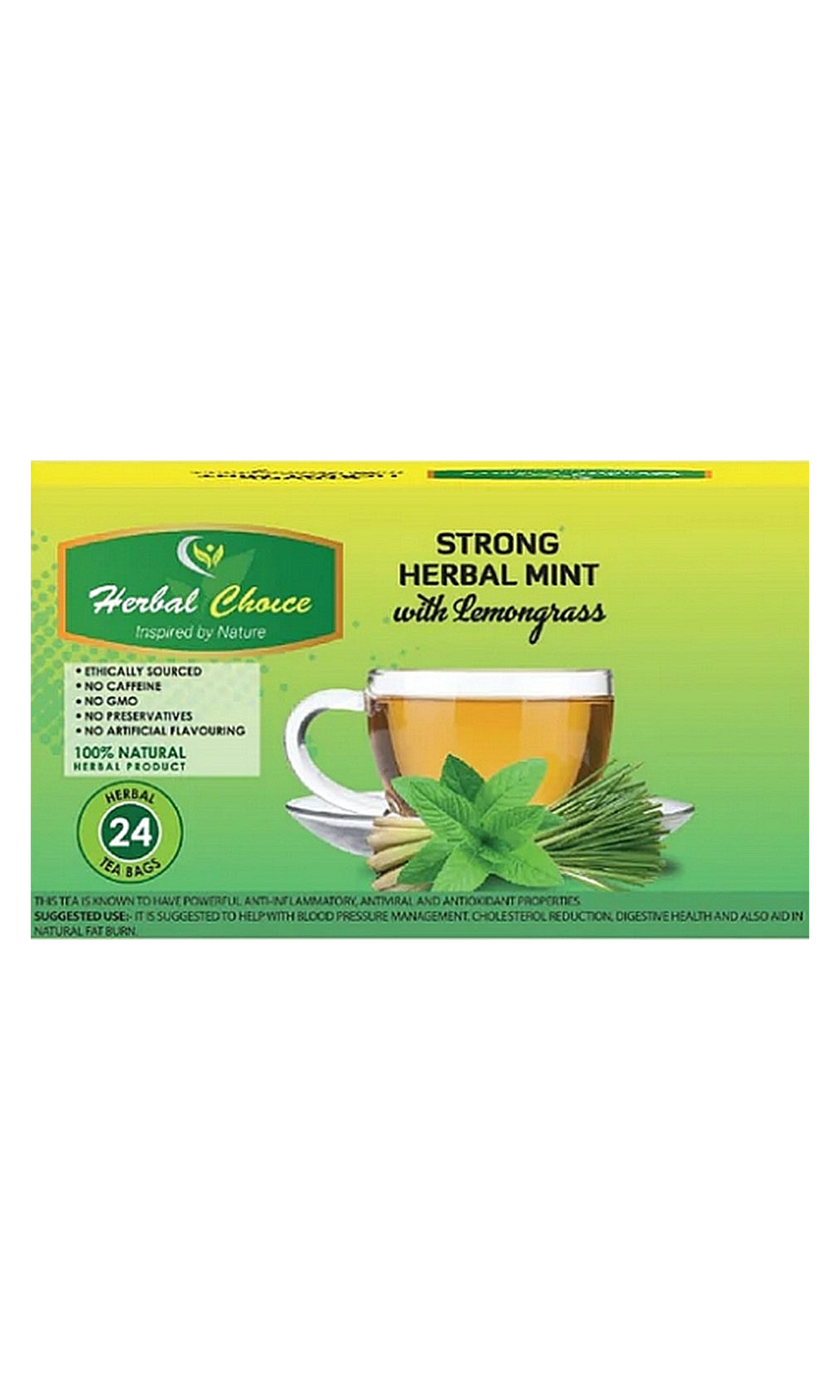 Herbal Choice Herbal Mint/Lemongrass Tea – Jumbo UK Ltd.